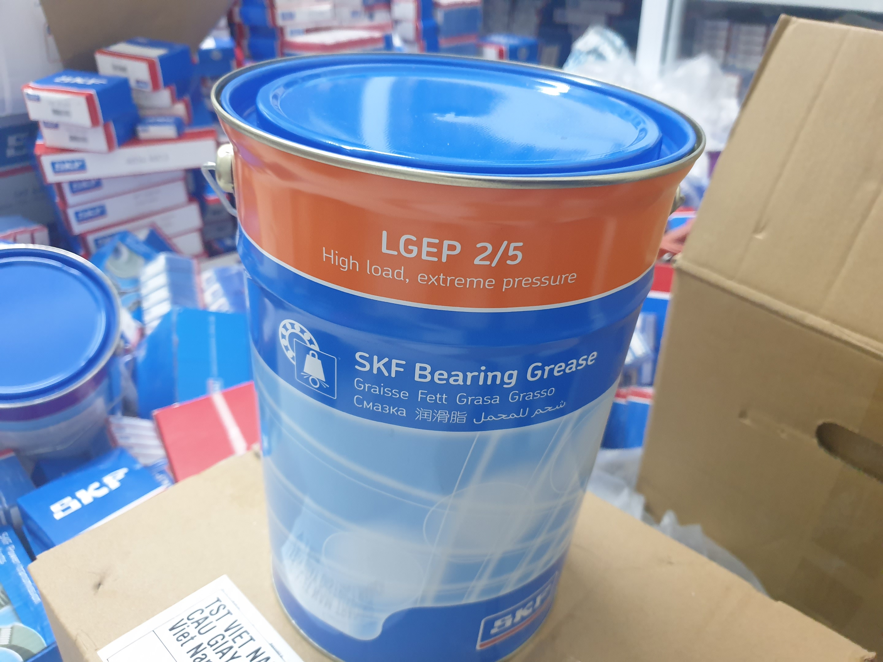 Mỡ SKF LGEP 2 | Mỡ bôi trơn SKF | Mỡ bôi trơn SKF | Dụng cụ bảo trì SKF